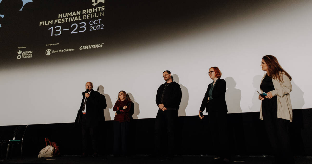 Das fünfte Human Rights Film Festival Berlin eröffnet | Aktion gegen ...